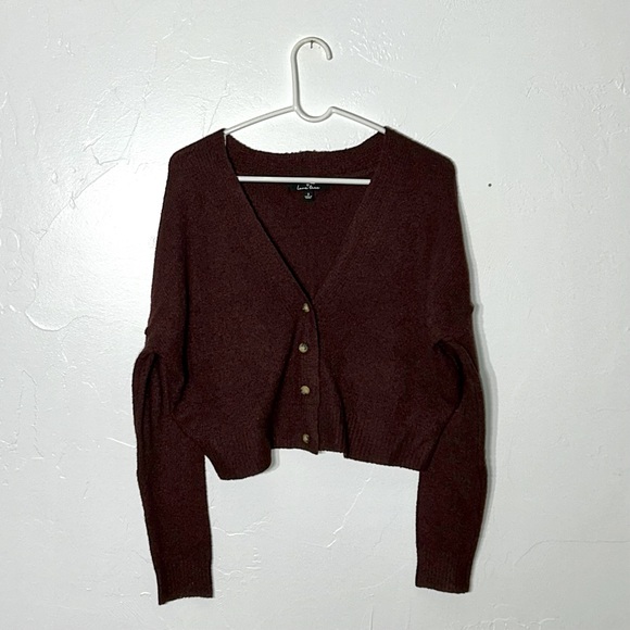 Love Tree | Sweaters | Love Tree Knit Cropped Button Down Cardigan ...